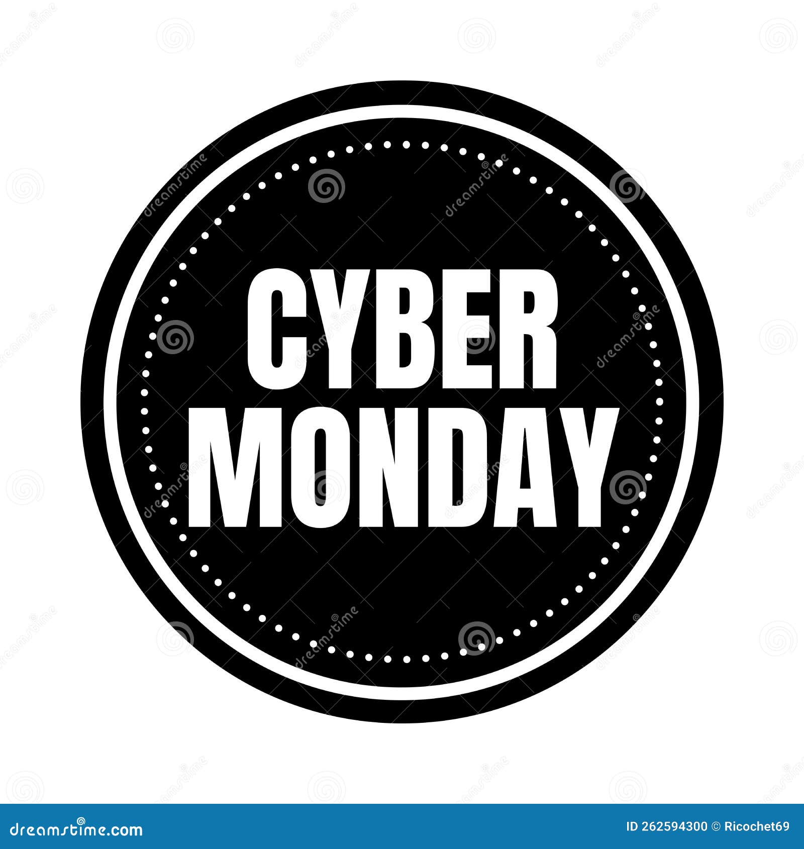 Cyber monday symbol icon stock illustration. Illustration of deals ...