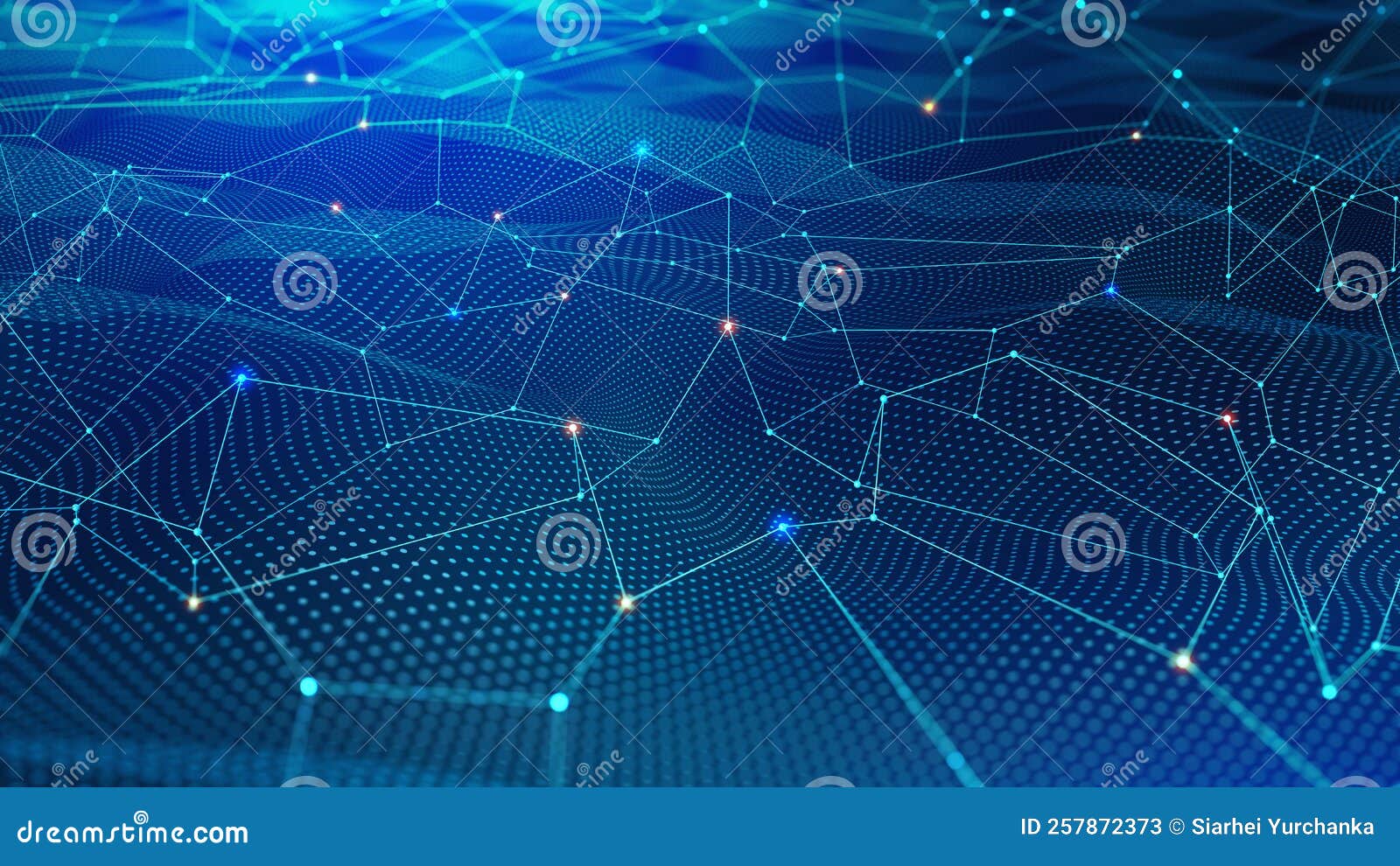 Cyber Network, Data Flow, Open Source Stock Illustration - Illustration ...