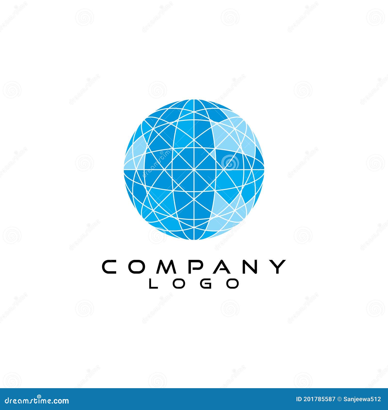 Cyber it or Networking World Logo Design Vector Stock Vector ...