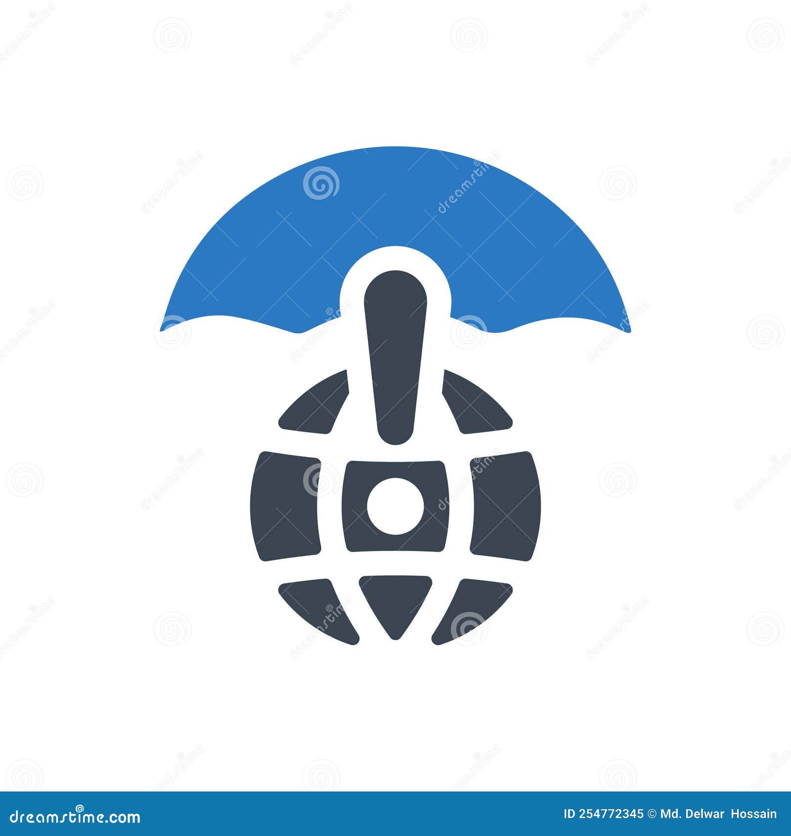 Cyber Risk Assessment On Blue Stock Photo | CartoonDealer.com #280620774