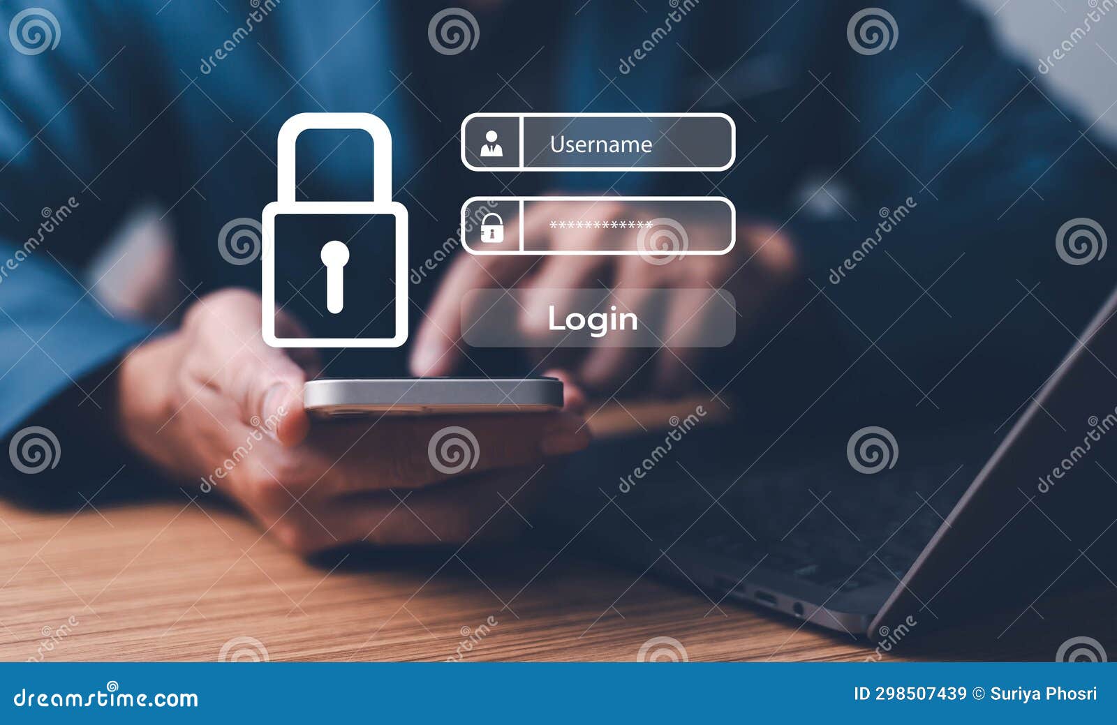 Cyber Secure Password Hacker Protection, Online Technology Information ...