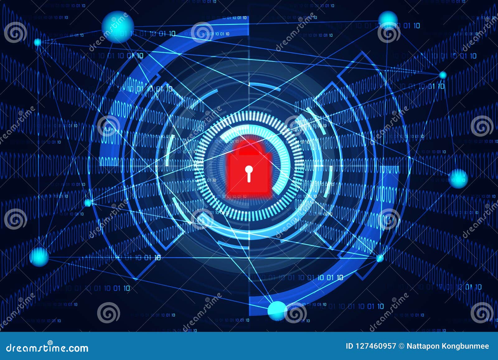 Cyber Security Abstract Technology Concept World Map Dot and Dig Stock ...