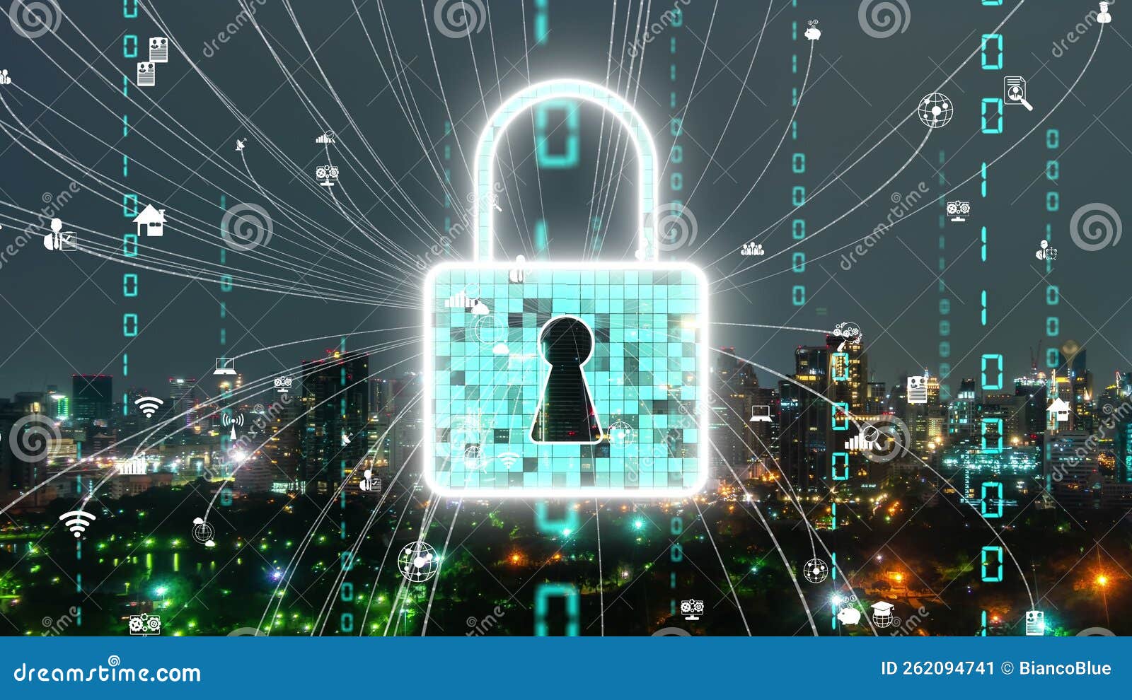 Cyber Security and Alteration Data Protection on Digital Platform Stock ...