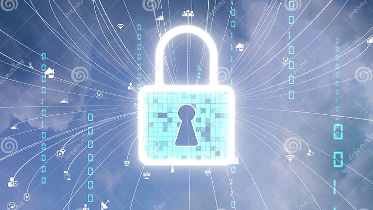 Cyber Security and Alteration Data Protection on Digital Platform Stock ...