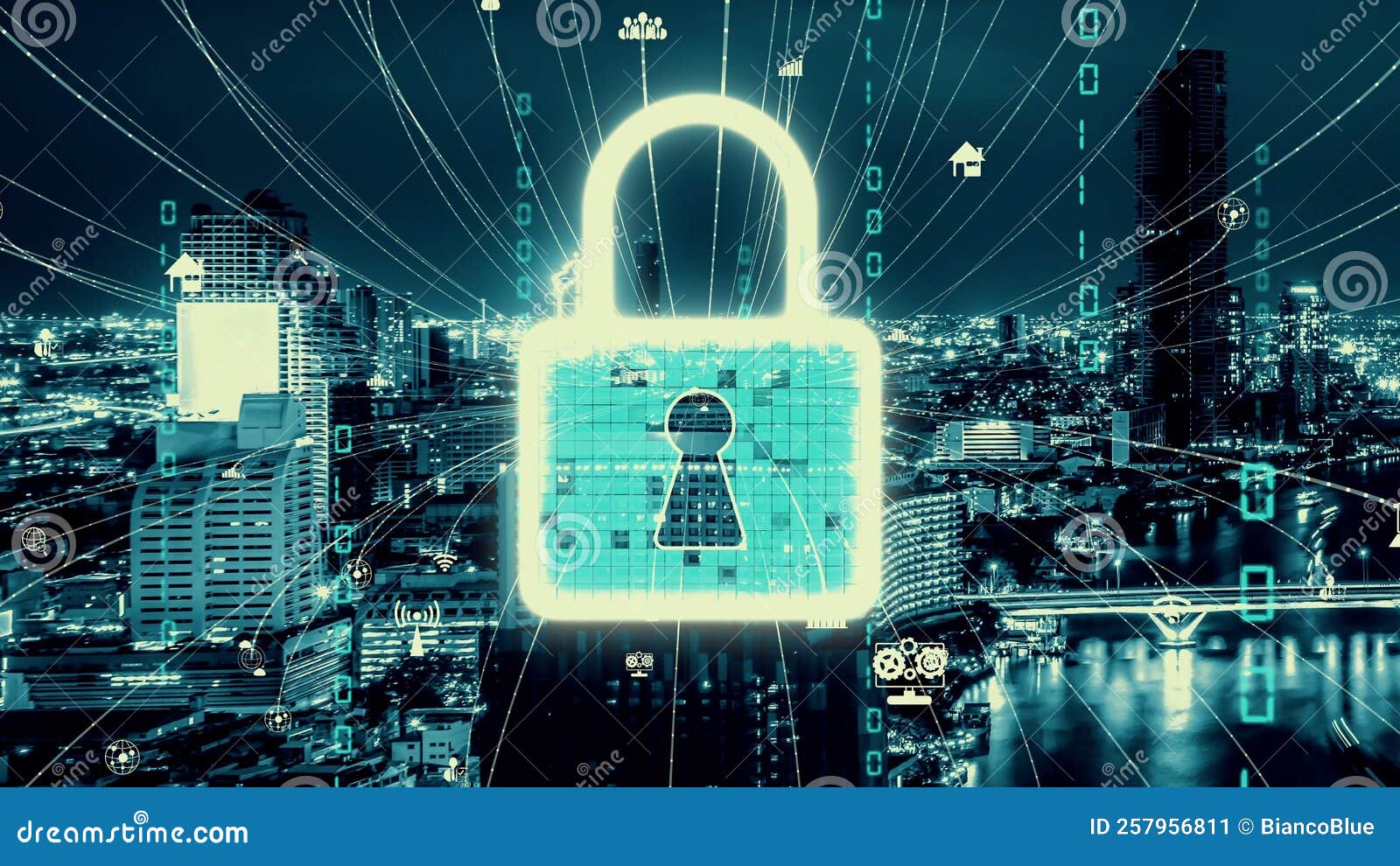 Cyber Security and Alteration Data Protection on Digital Platform Stock ...