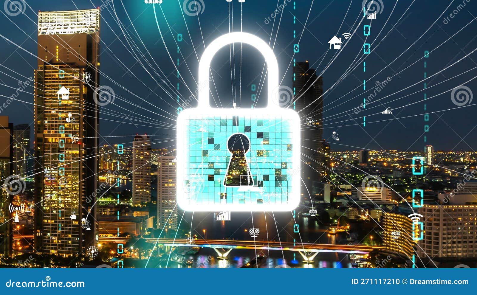 Cyber Security and Alteration Data Protection on Digital Platform Stock ...