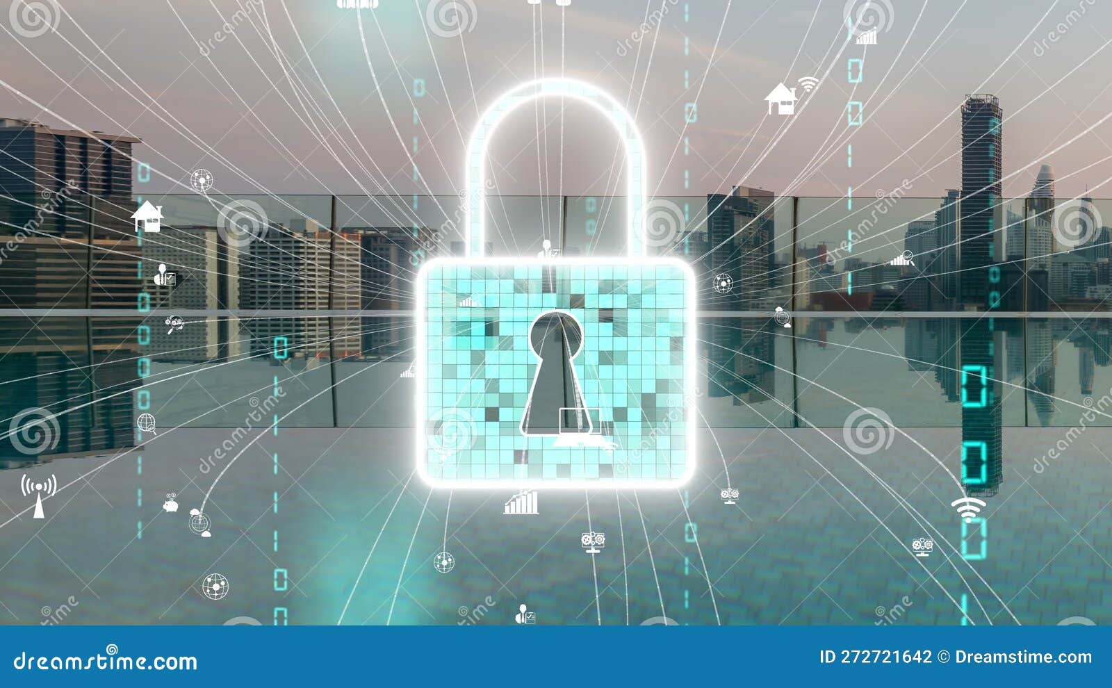 Cyber Security and Alteration Data Protection on Digital Platform Stock ...