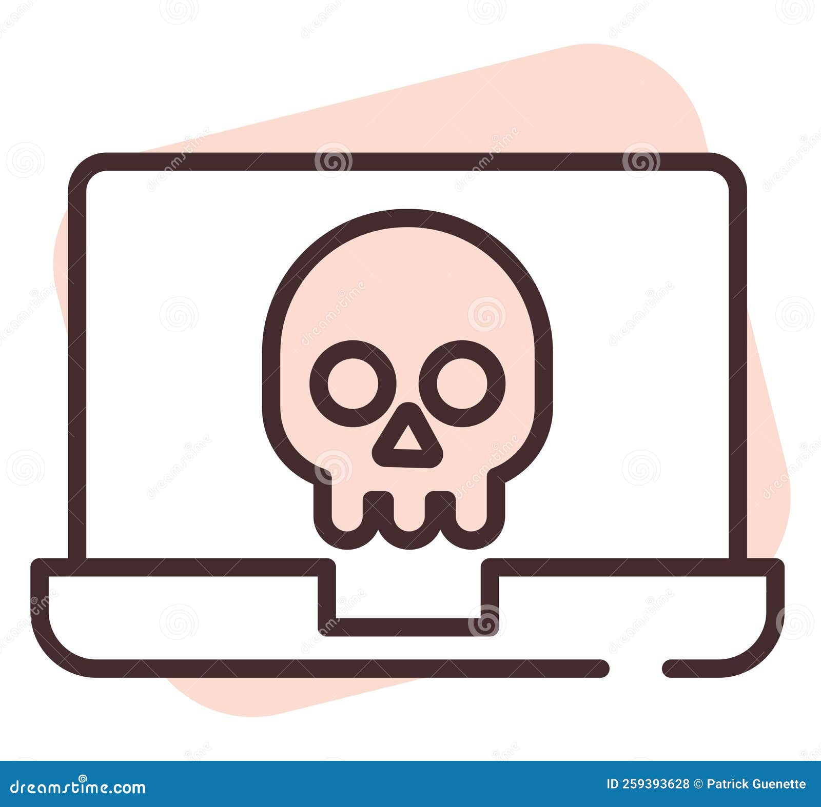 Cyber Security Attack, Icon Stock Vector - Illustration of security ...