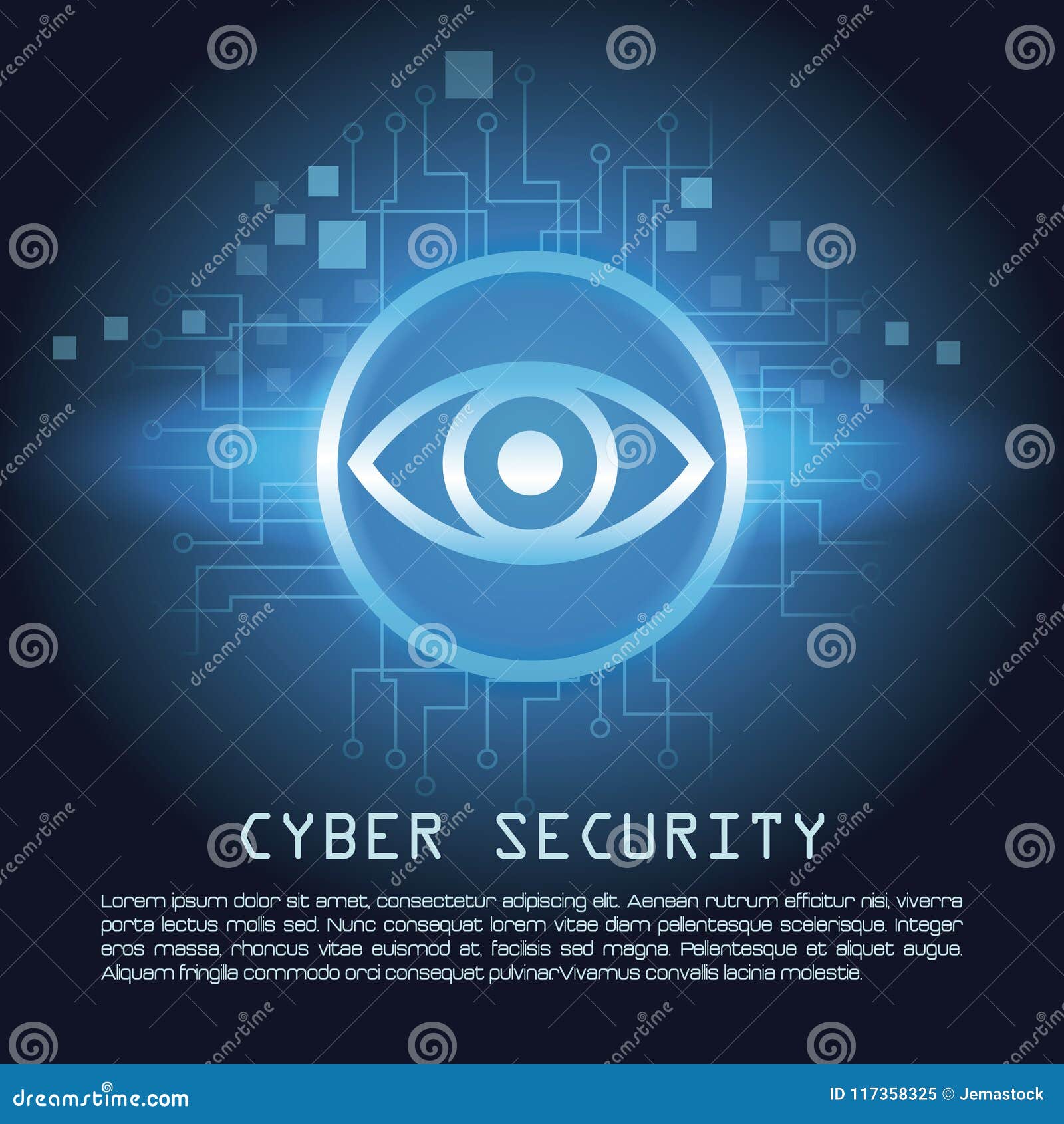 Cyber Security Banner Concept Stock Vector - Illustration of element ... Cyber Security Banner Concept Stock Vector - Illustration of element ...