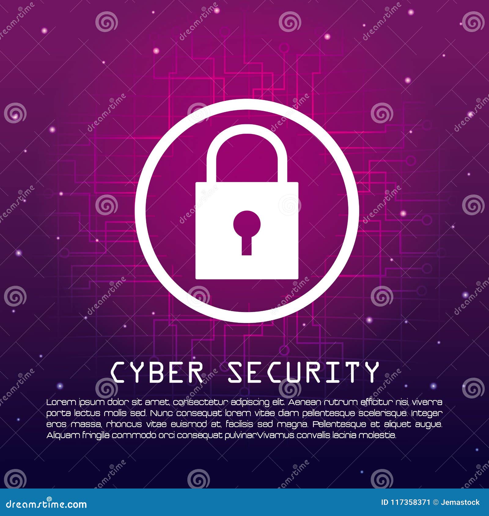 Cyber Security Banner Concept Stock Vector - Illustration of banner ... Cyber Security Banner Concept Stock Vector - Illustration of banner ...