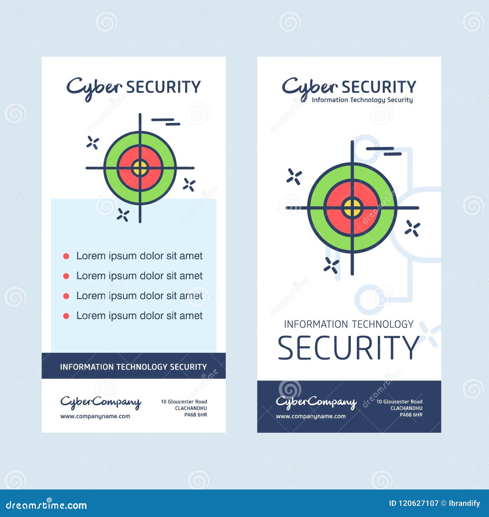 Cyber Security Banner Design Vector Stock Vector - Illustration of ...
