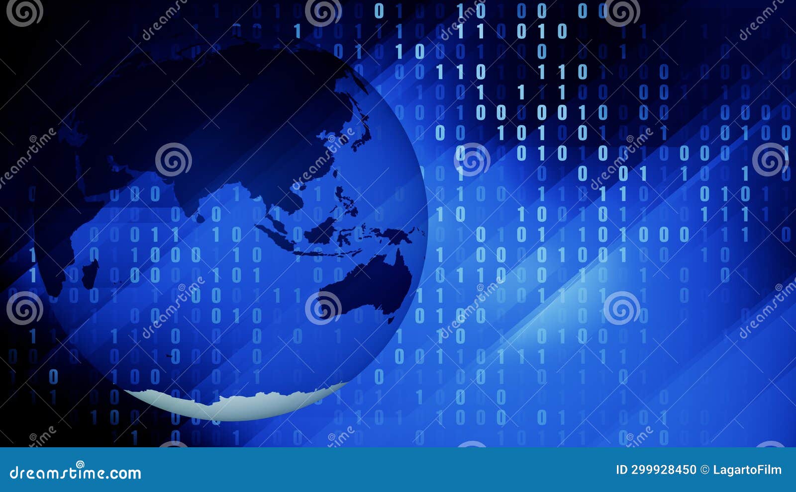 Global Communication And Binary Globe Rectangles Exploring World Of Binary Code Global Networks