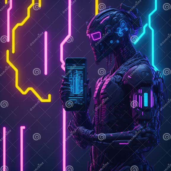 Cyber Security Concept, Artifficial Intelligence Protect or Harm Smart ...