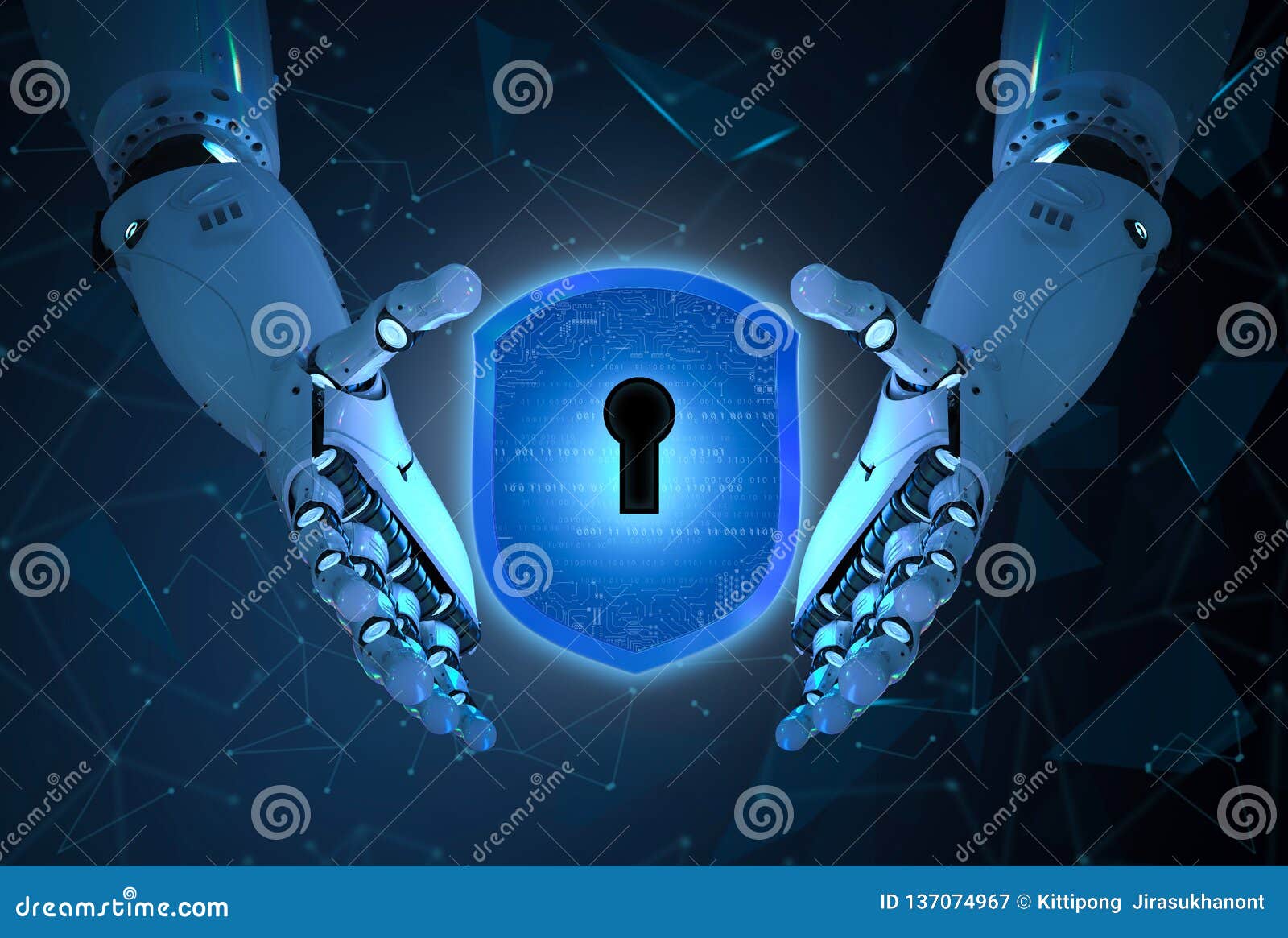 Cyber security concept stock image. Image of hole, hand - 137074967