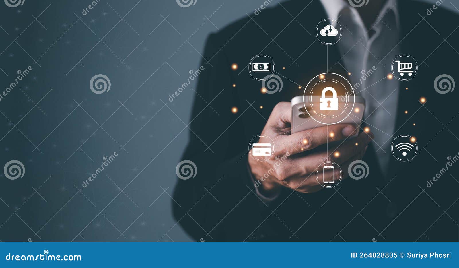 Cyber Security Concept, Data Protection and Secured Internet Access ...