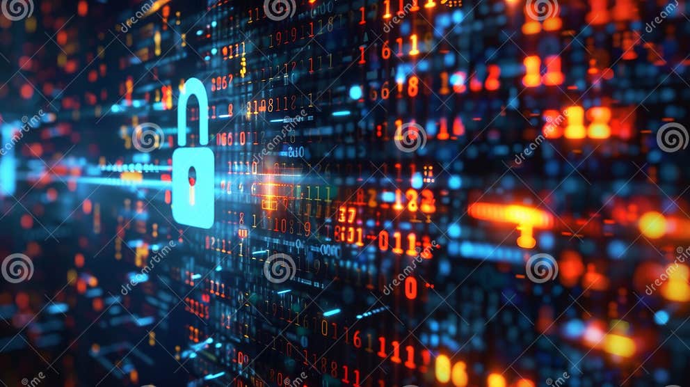 Cyber Security Data Breach Lock Compromising Customer Trust and Loyalty ...