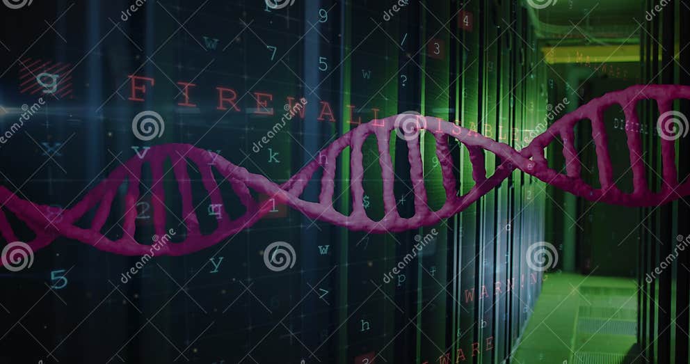 Cyber Security Data Processing and Dna Structure Spinning Against ...