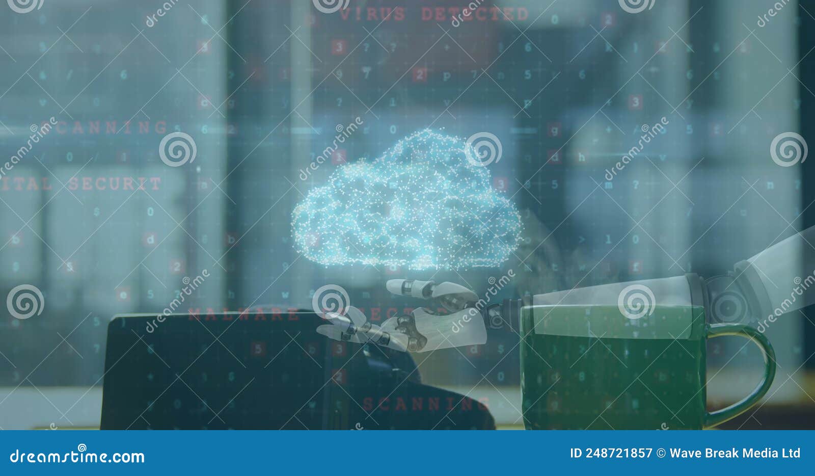 Cyber Security Data Processing Over Robotic Hands Against Vr Headset ...