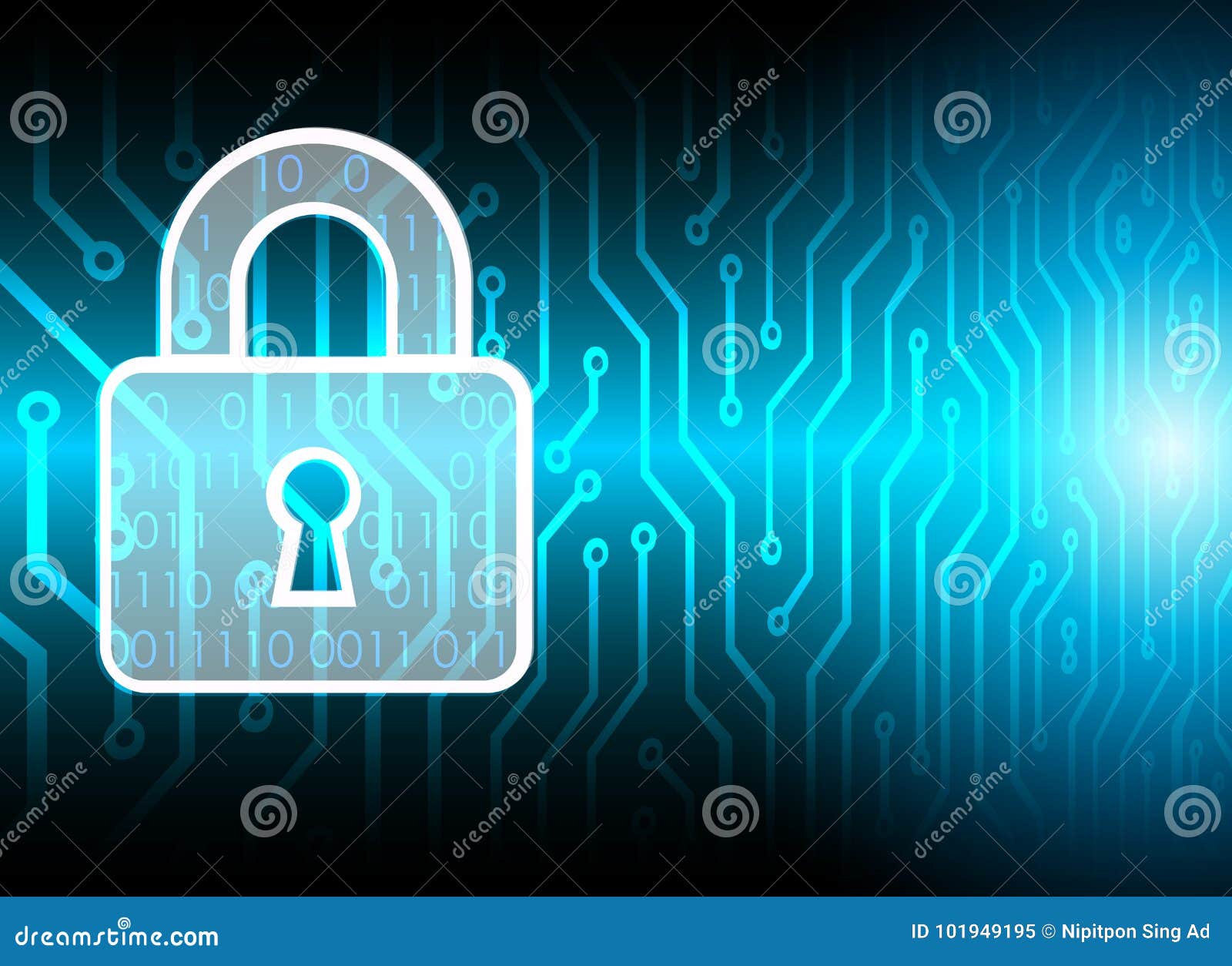 Cyber Security Data Protection Business Technology Privacy Concept ...