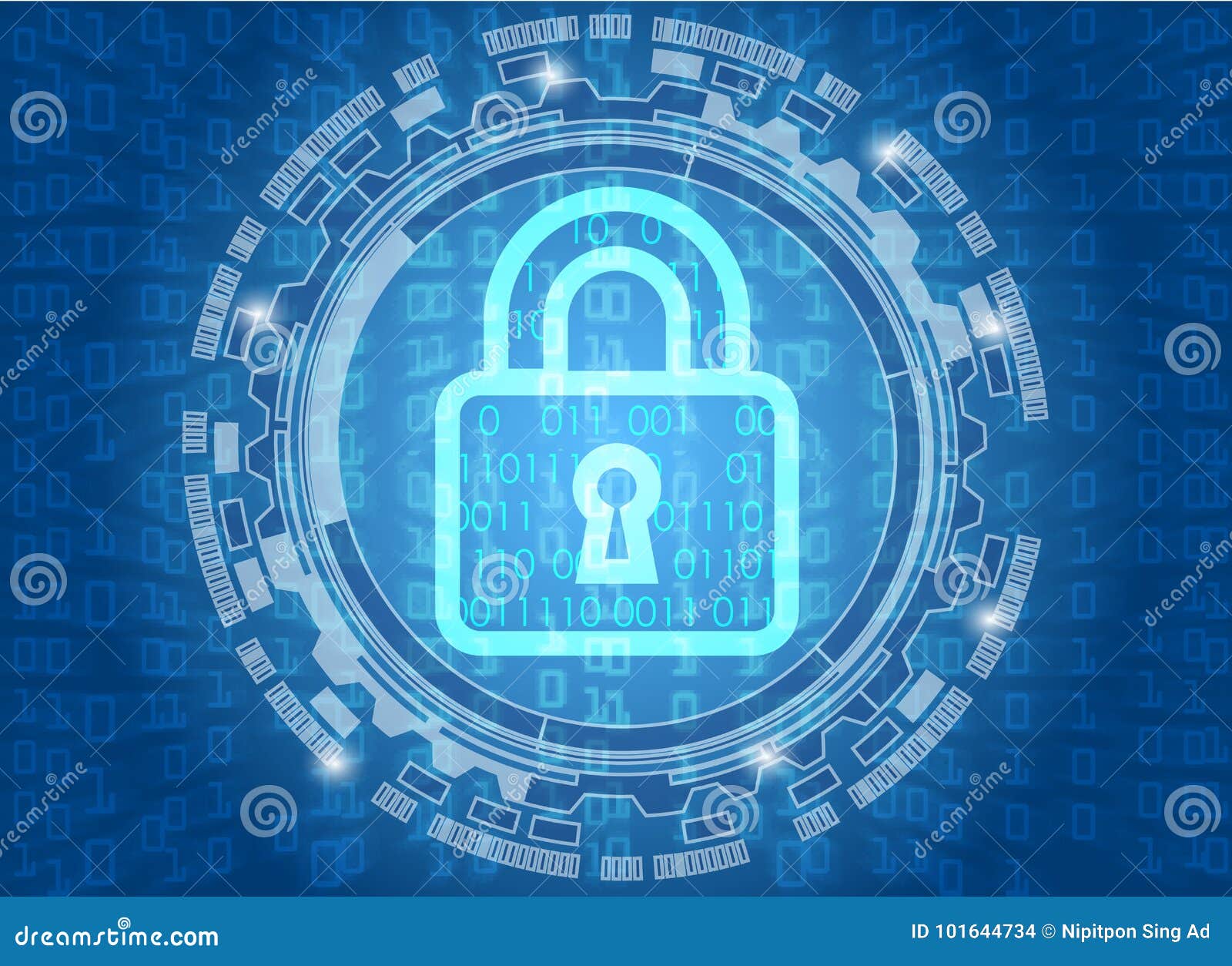 Cyber Security Data Protection Business Technology Privacy Concept Key