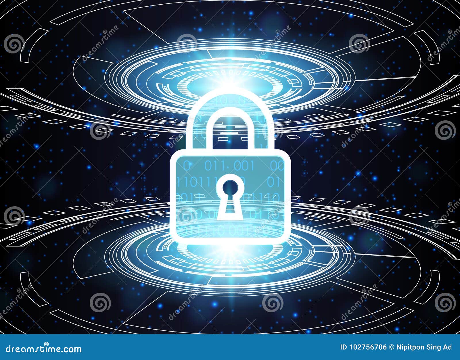 Cyber Security Data Protection Business Technology Privacy Concept Key