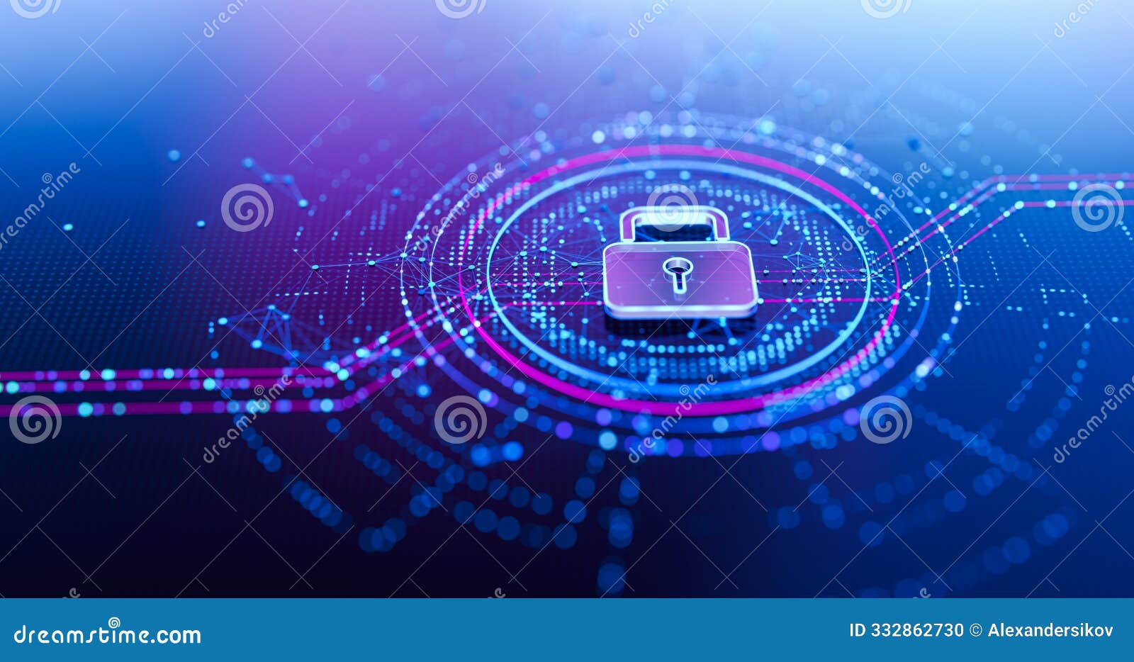 Cyber Security Data Protection Business Technology Privacy Concept ...