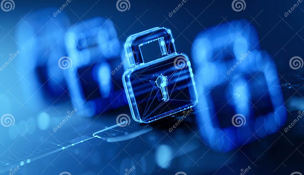 Cyber Security and Data Protection Business Technology Privacy Concept ...