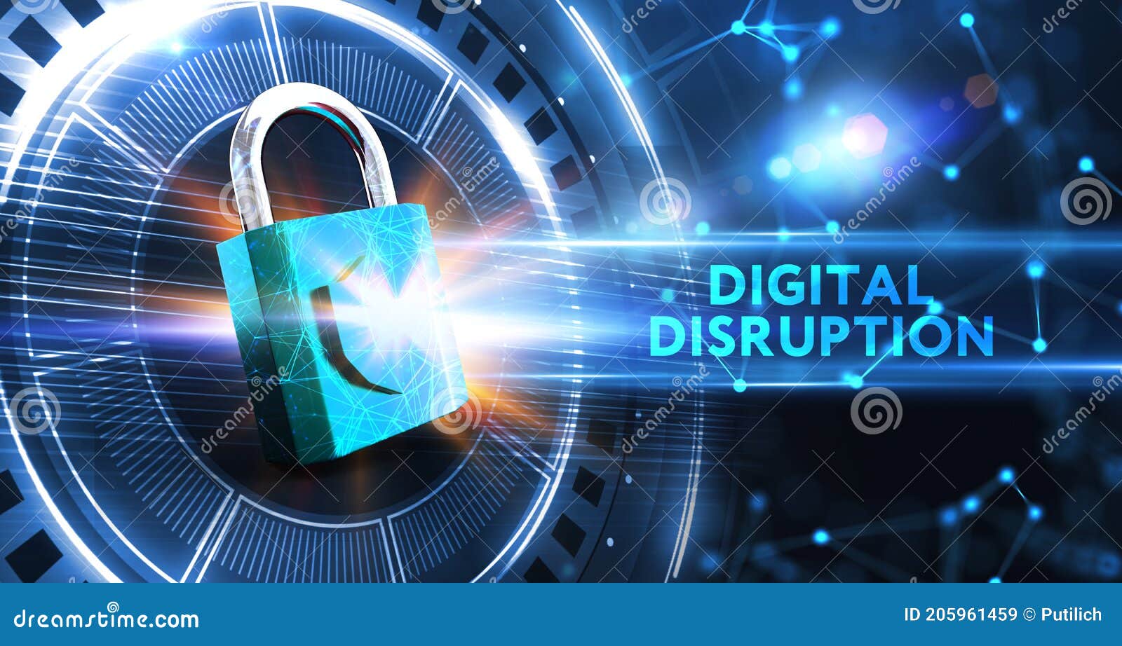 Cyber Security Data Protection Business Technology Privacy Concept ...