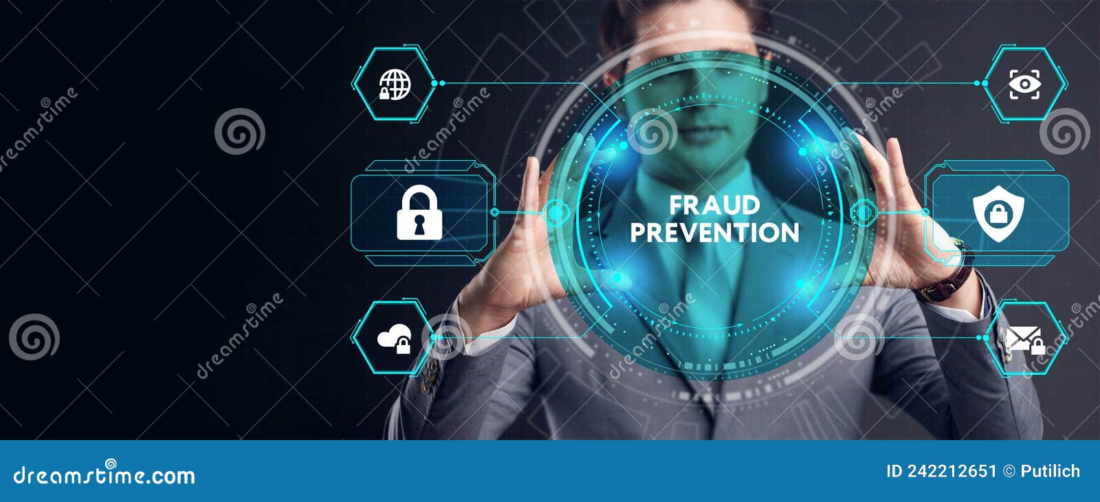 Cyber Security Data Protection Business Technology Privacy Concept ...