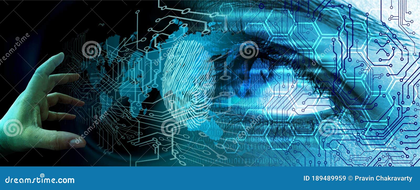 Cyber Security Data Protection with Eye Vision Business Technology ...