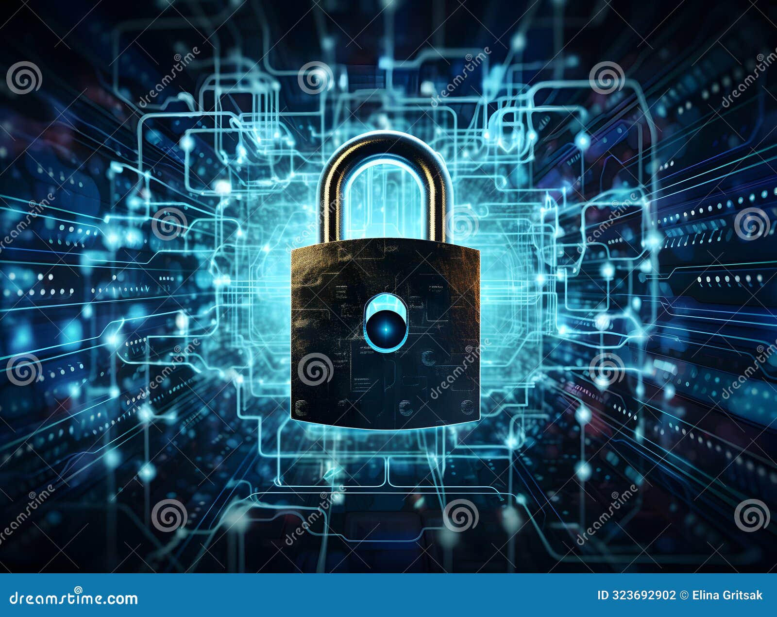 Cyber Security Data, Security System, Managing Digital Keys, Cybersecurity Service, Stock ...