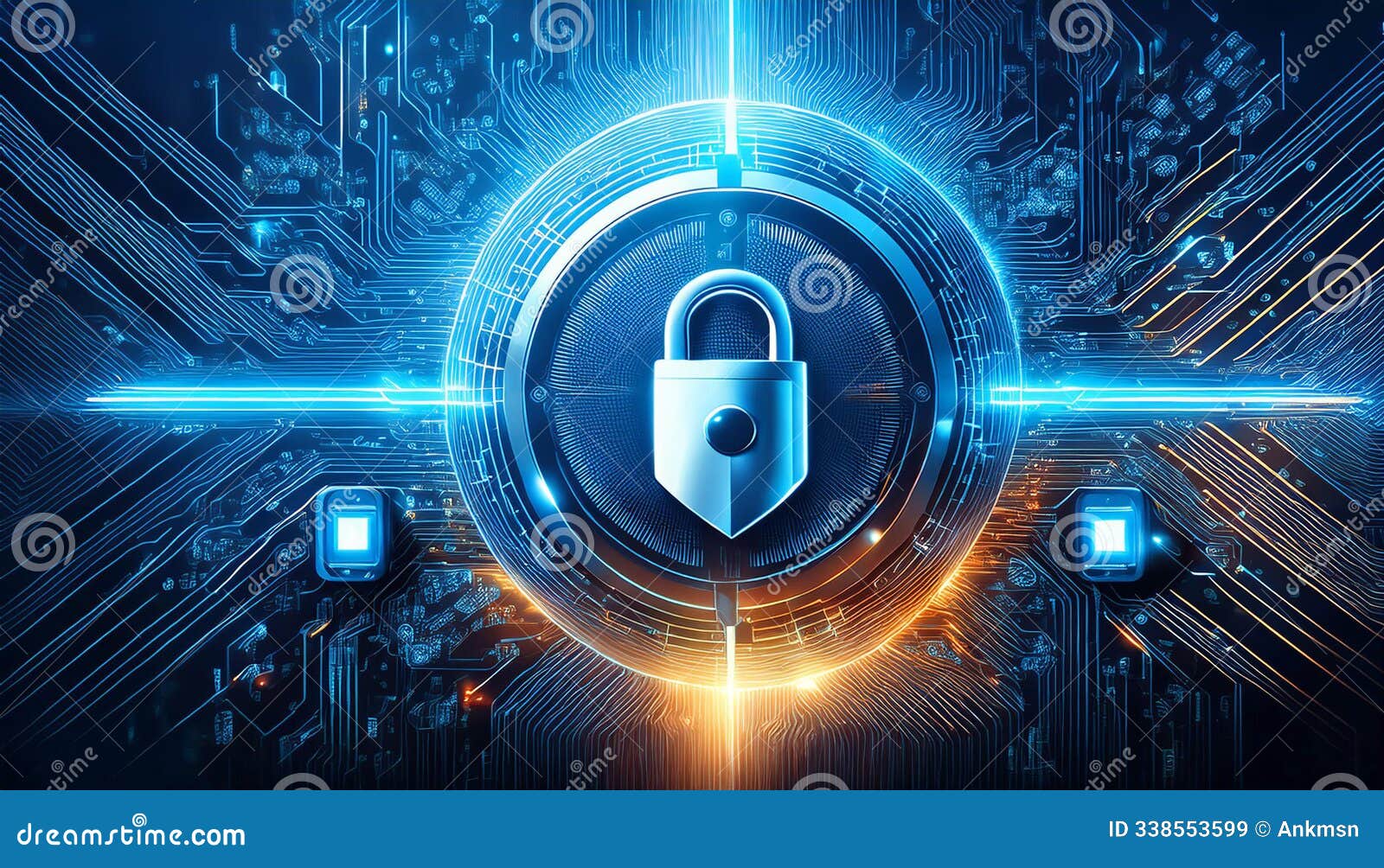 Electronic Innovations Linear Icons Set. Electromagnetism, Nanotechnology, Cybernetics ...