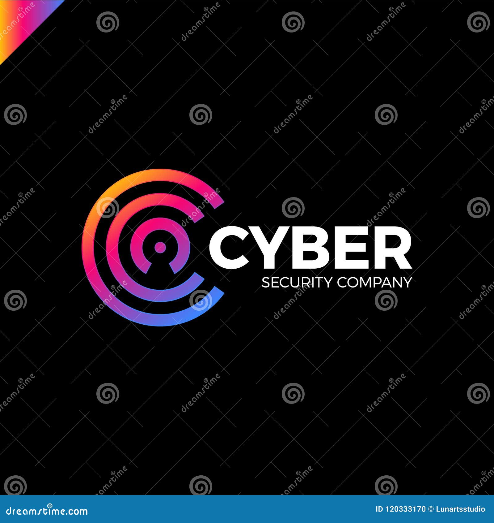 Cyber Security and Defender Line Letter C Logotype Design Template ...
