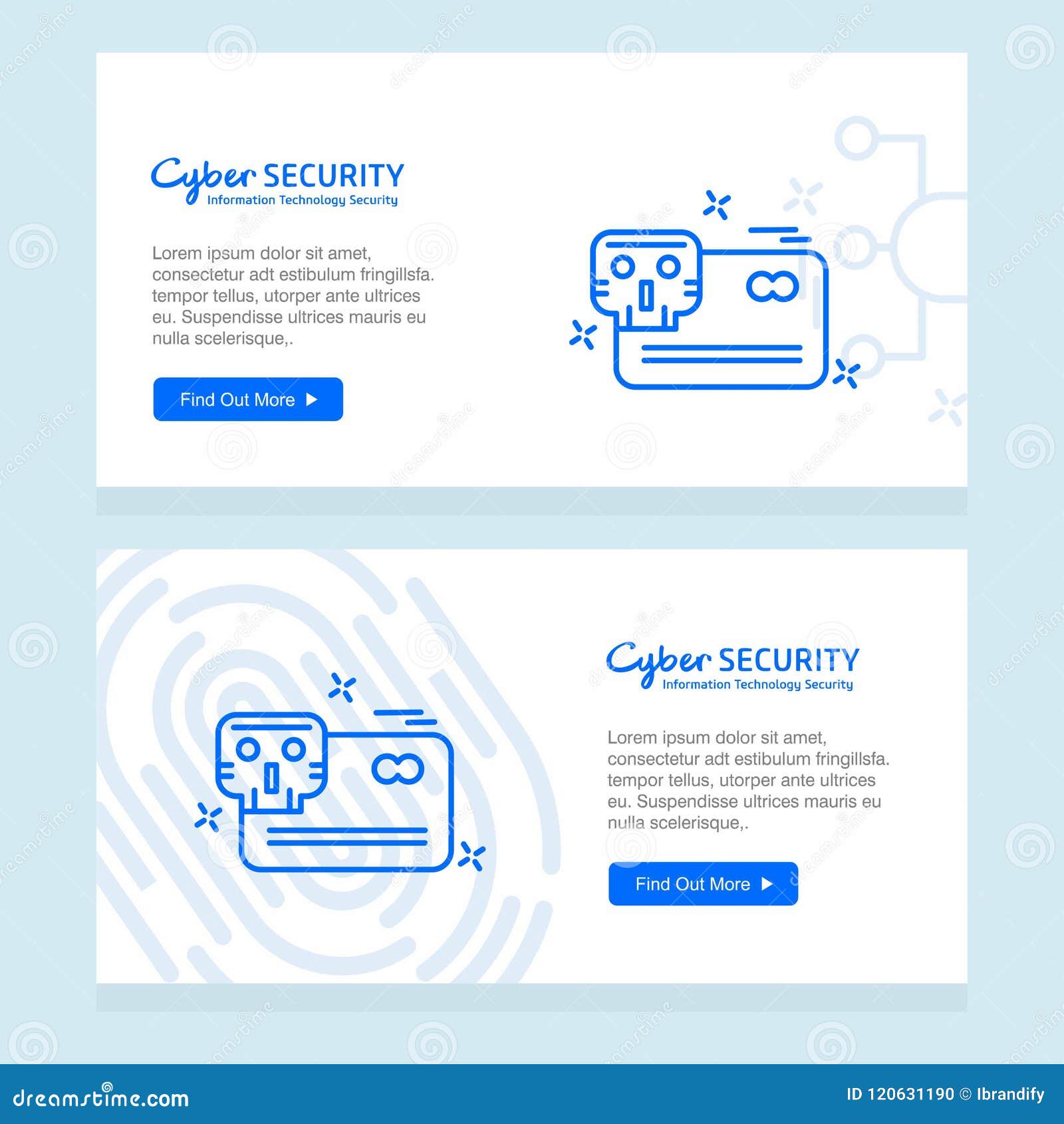 Cyber Security Design with Creative Design and Logo Stock Vector ...