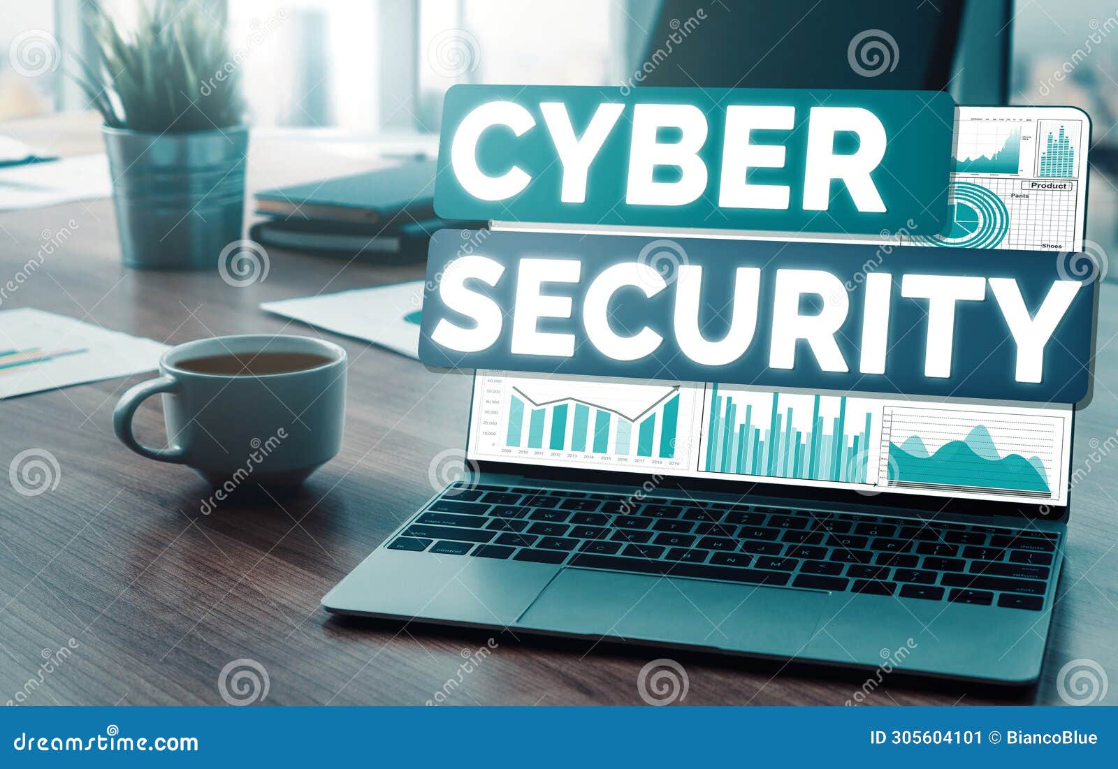 Cyber Security and Digital Data Protection Concept Uds Stock Image ...