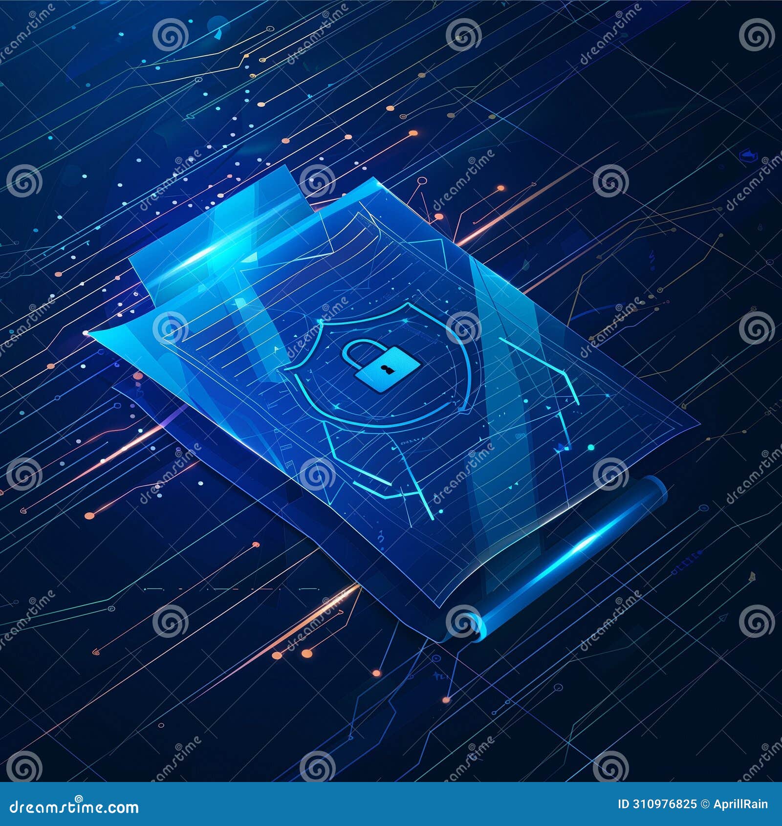 Cyber Security Document Cover Graphic for Government. Cyber Security ...