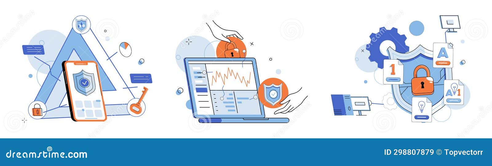 Cyber Security. a Firewall is Key Component Cyber Defense Technology ...