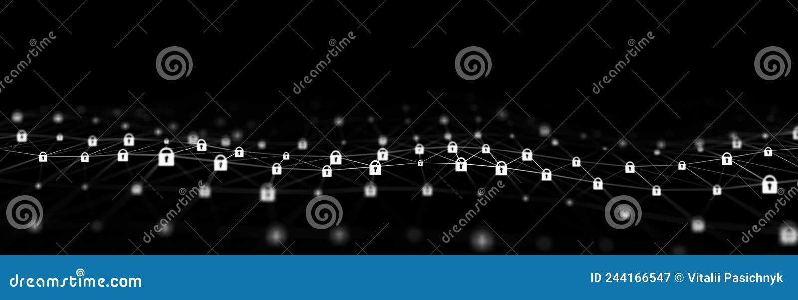 Cyber Security Flow Concept Digital Wave Structure Connecting Code Algorithms Secure Data