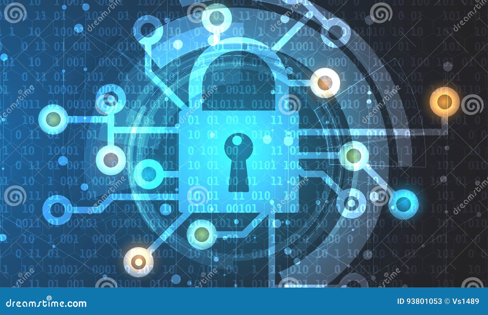 Cyber Security and Information or Network Protection. Future Technology ...