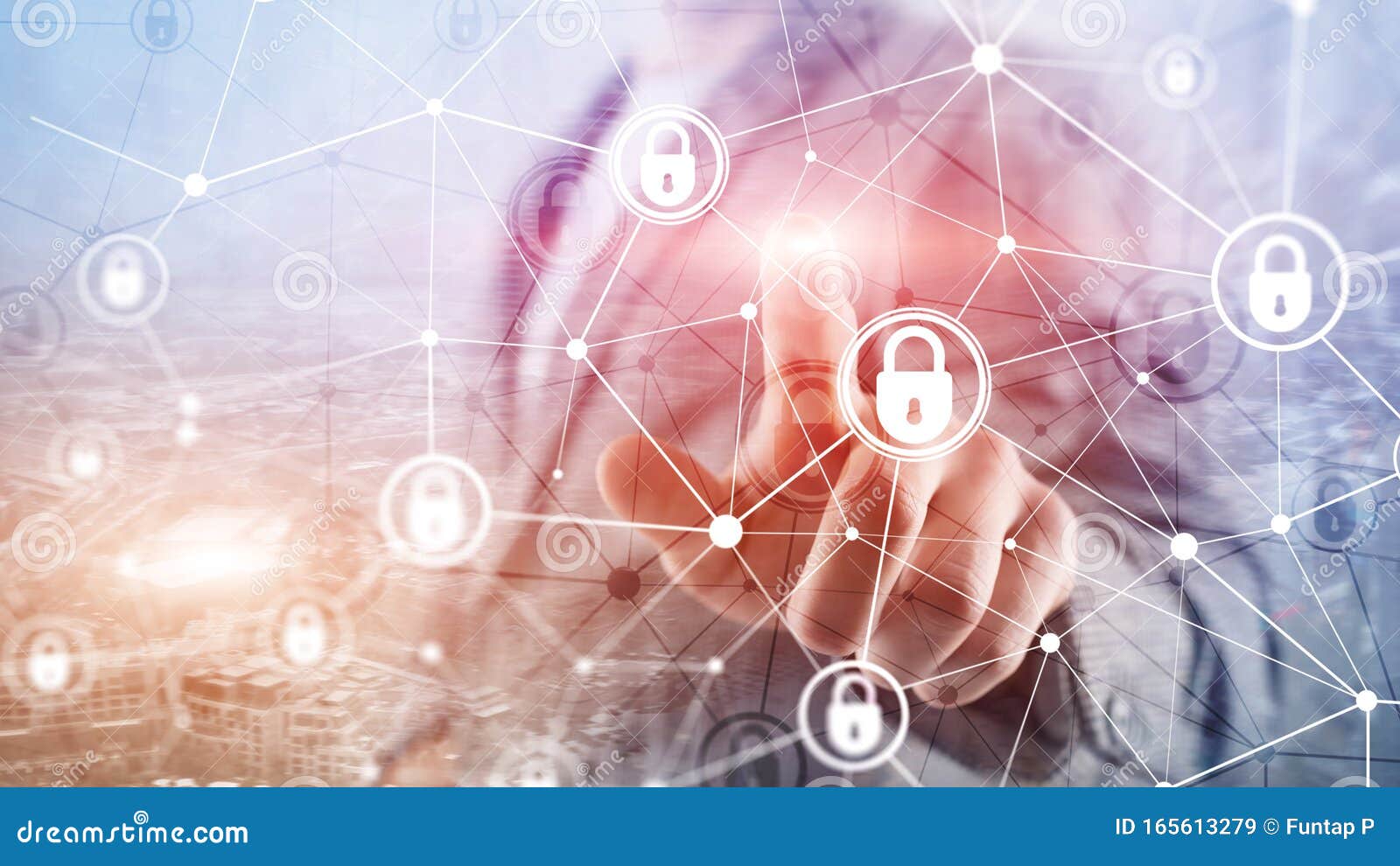 Cyber Security, Information Privacy, Data Protection Concept On Modern ...