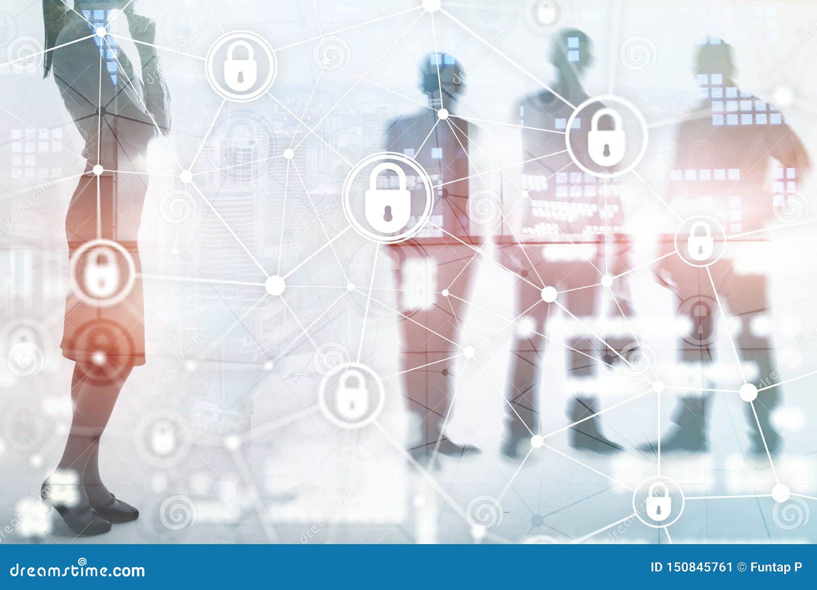 Cyber Security, Information Privacy, Data Protection Concept on Modern ...