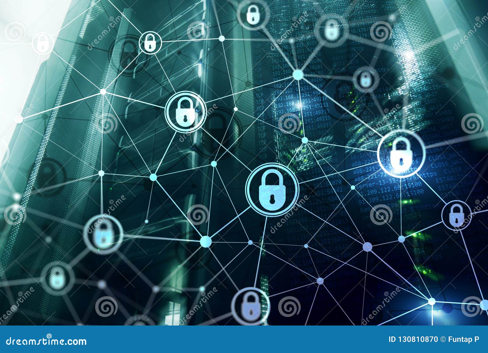 Cyber Security, Information Privacy, Data Protection Concept On Modern ...