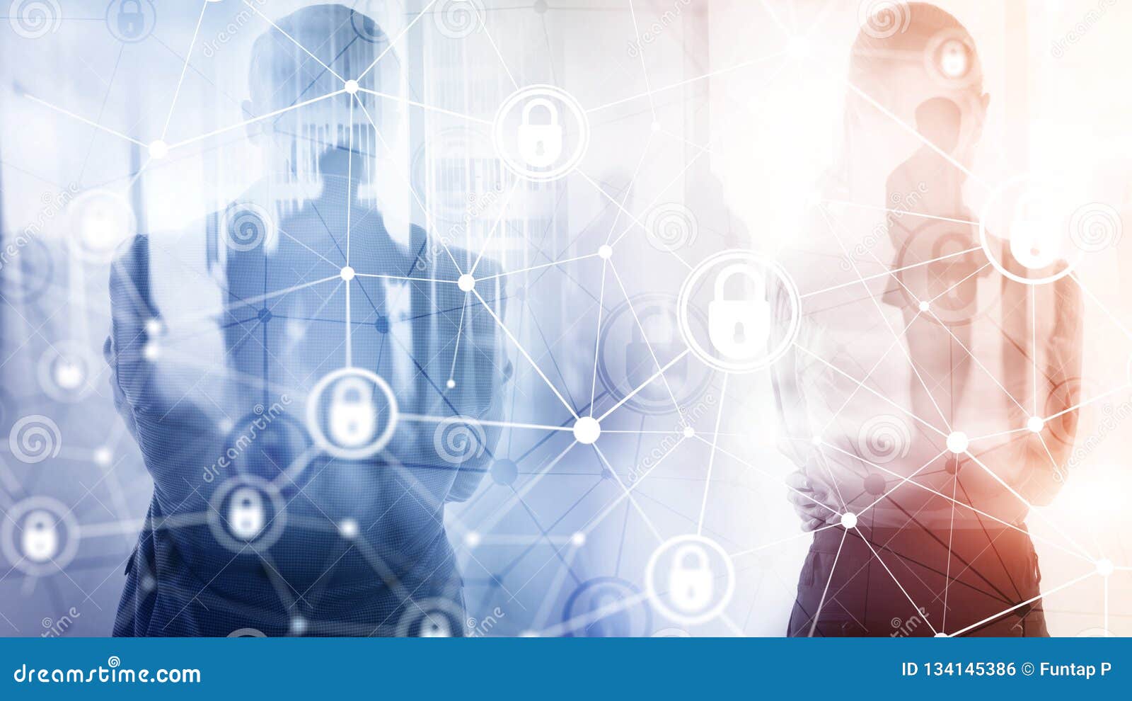 Cyber Security, Information Privacy, Data Protection Concept On Modern ...