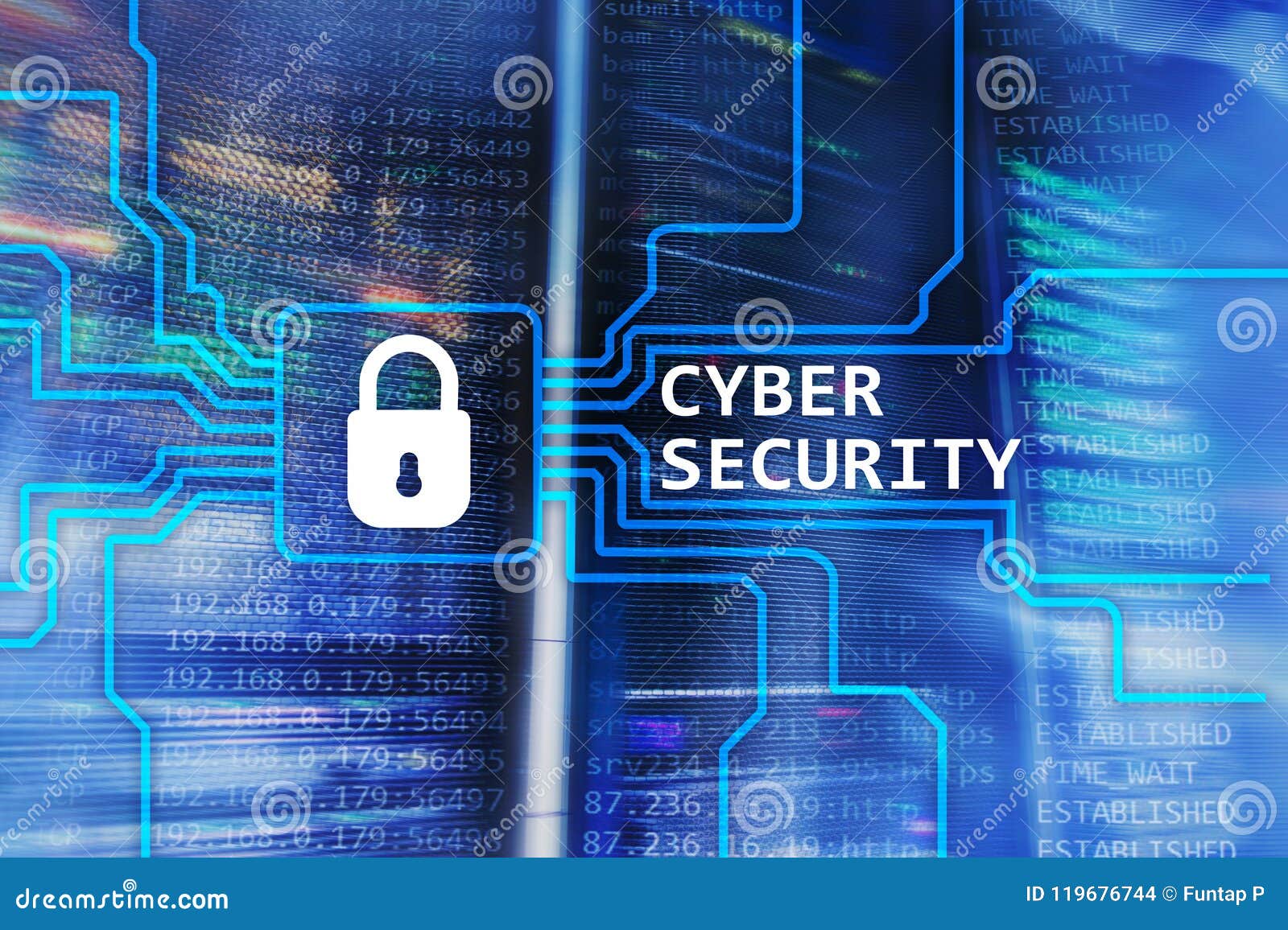 Cyber Security, Information Privacy and Data Protection Concept on ...