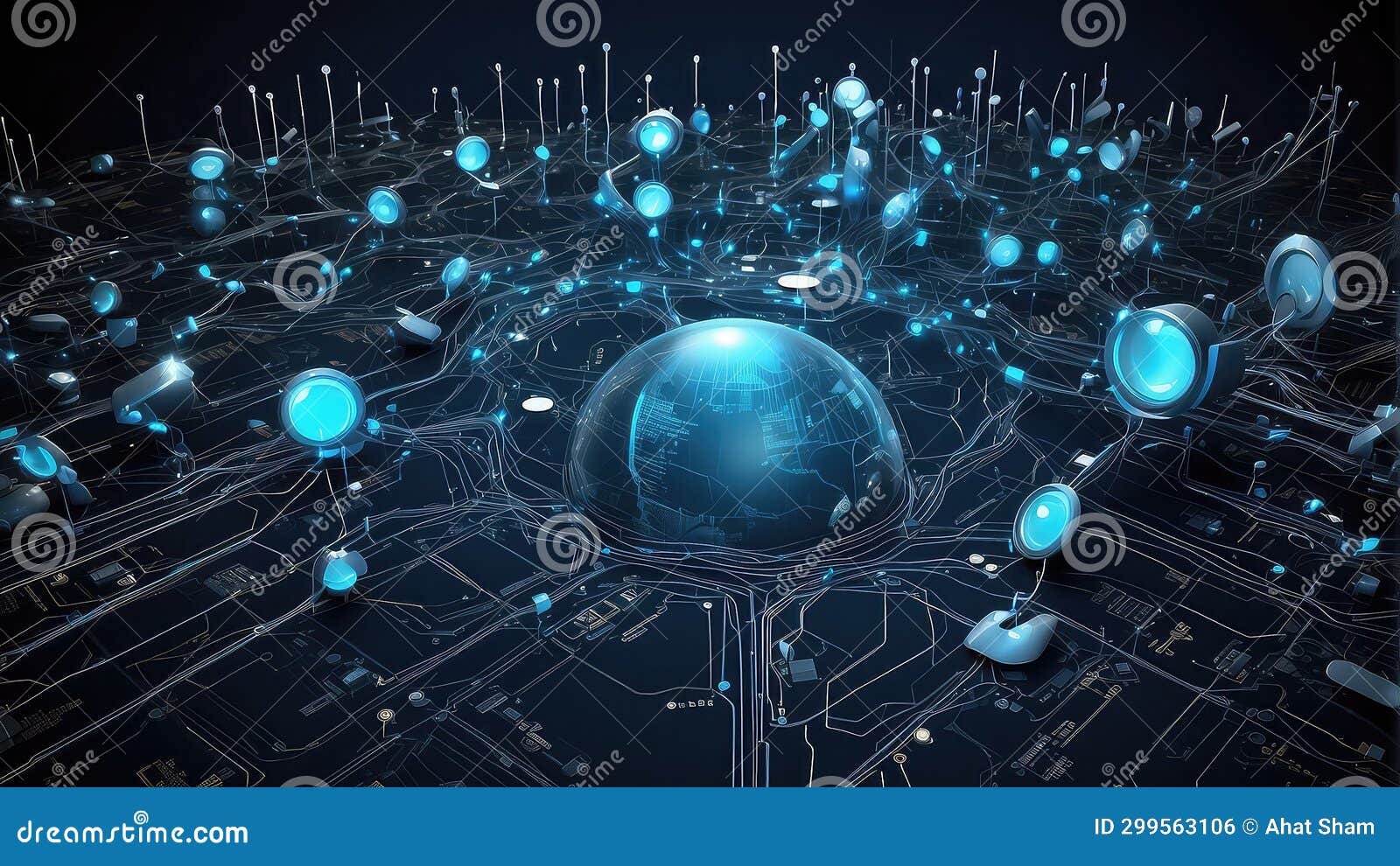 Cyber Security Internet and Network World Stock Photo - Image of online ...