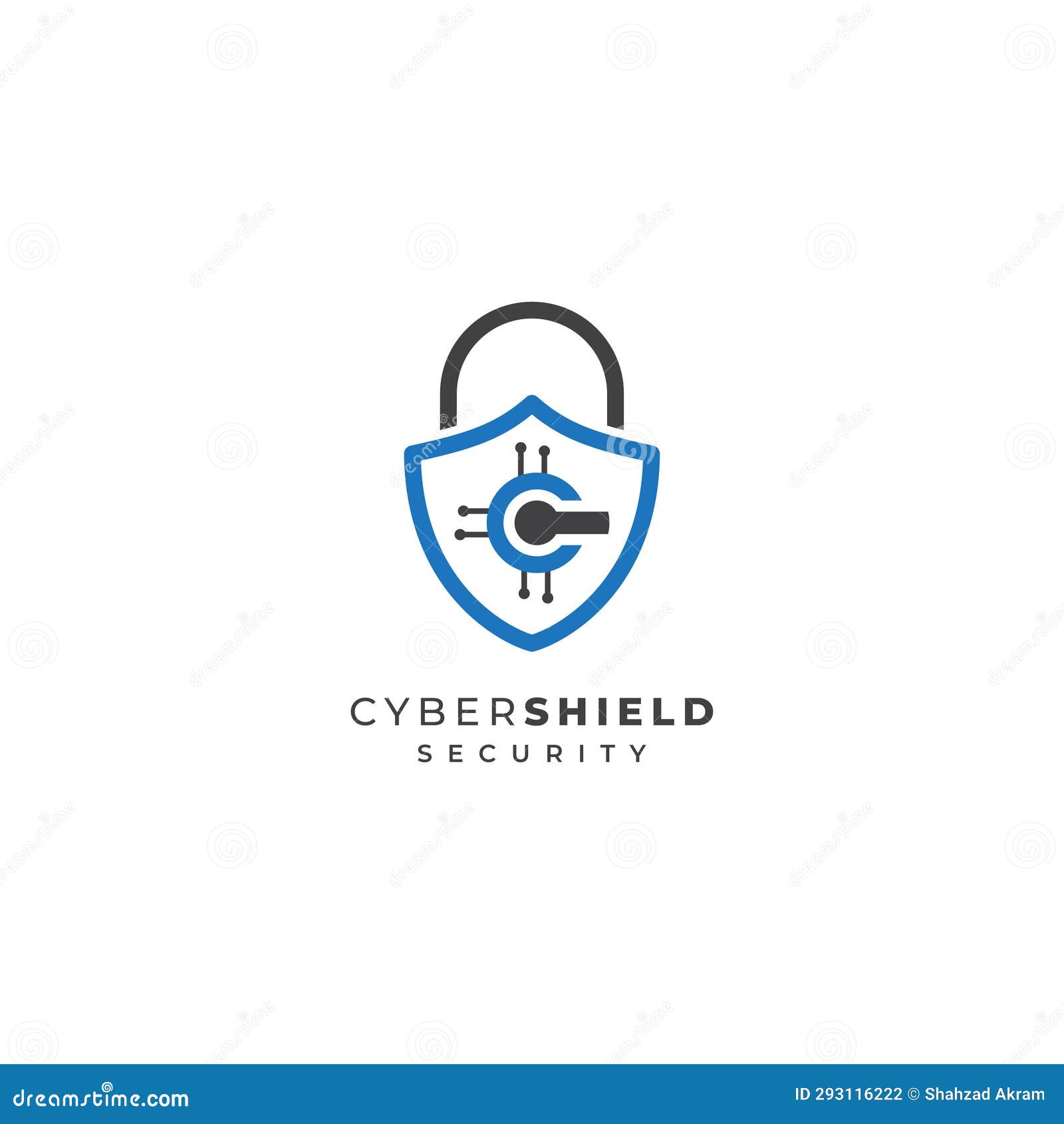 Cyber Security Logo Design Vector Template, Online Data Protection Logo ...
