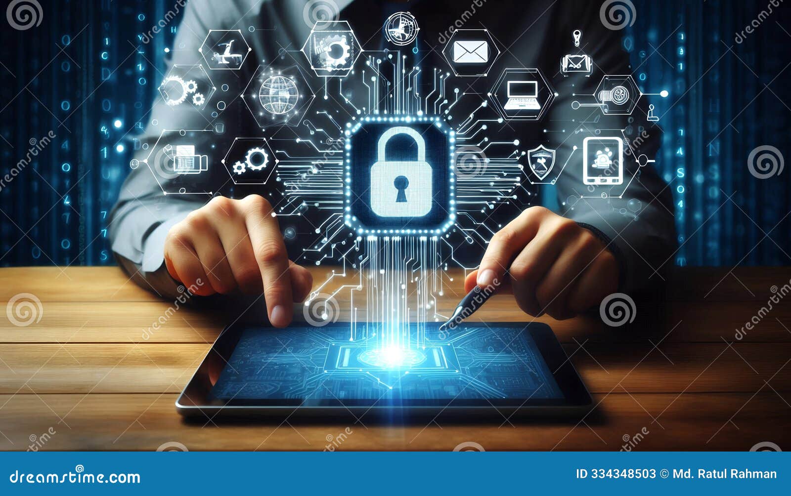 Cyber Security and Network Protection with Cybersecurity Expert Working ...