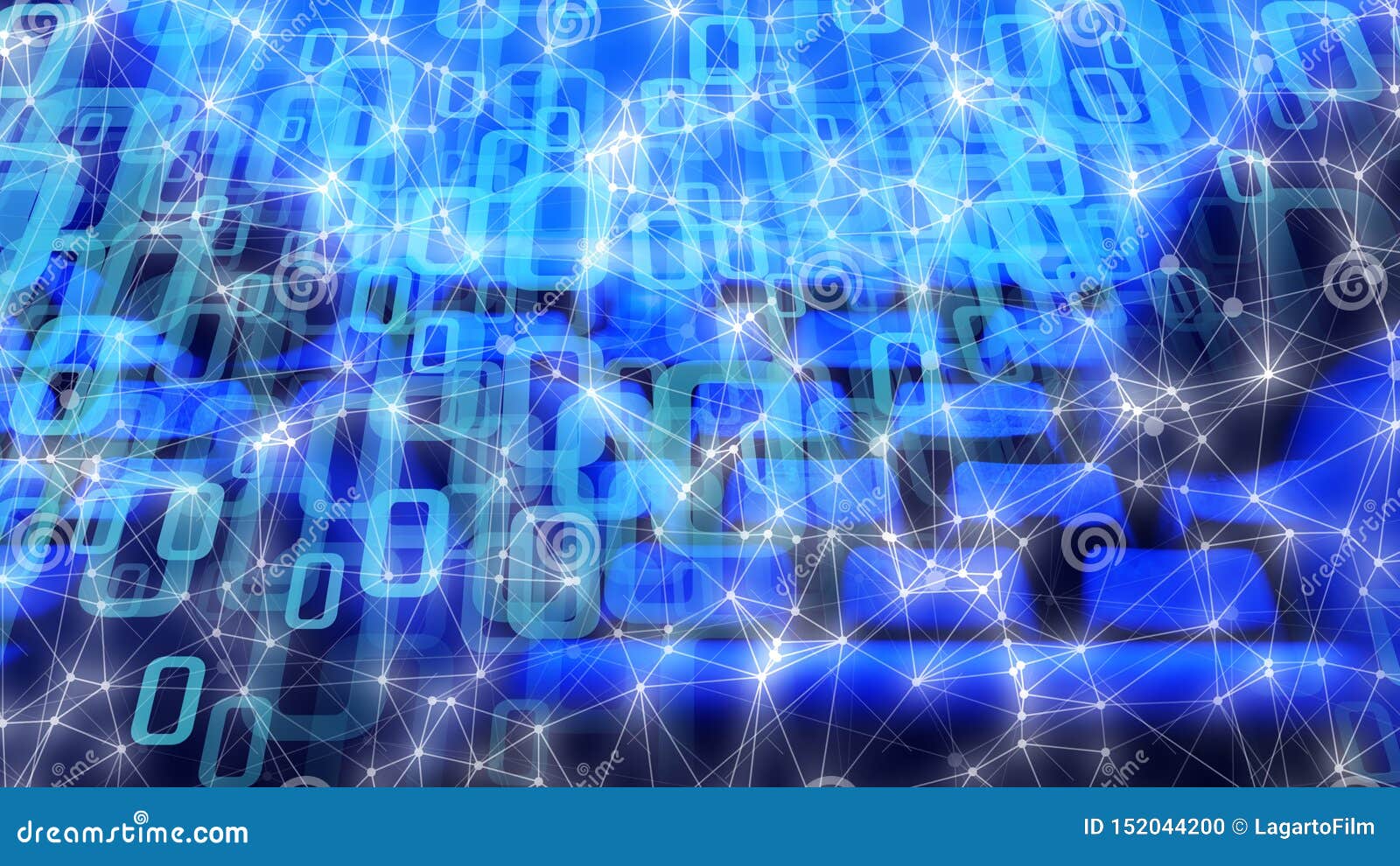 Cyber Security In Office Digital Cyber Attack Algorithm Process