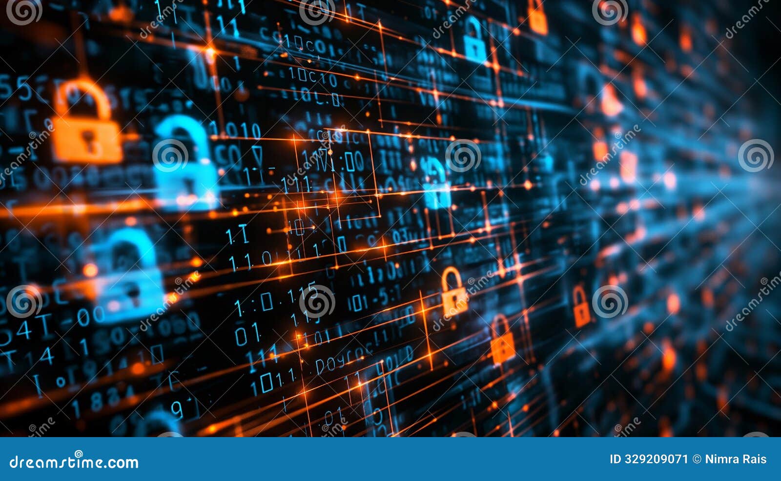 Cyber Security And Online Data Protection With Tacit Secured Encryption Software . Concept Of ...