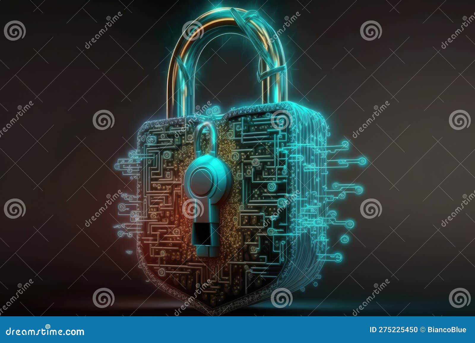 Cyber Security Padlock for Protection of Login Security from Cyber ...